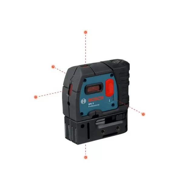 Bosch 100 ft. 5 Self Leveling Plumb and Square Point Laser – PAX Depot